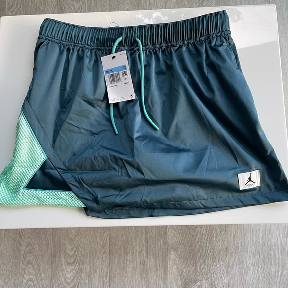 Jordan | Skirts | New Air Jordan Teal Green Loose Fit Short Skirt ...